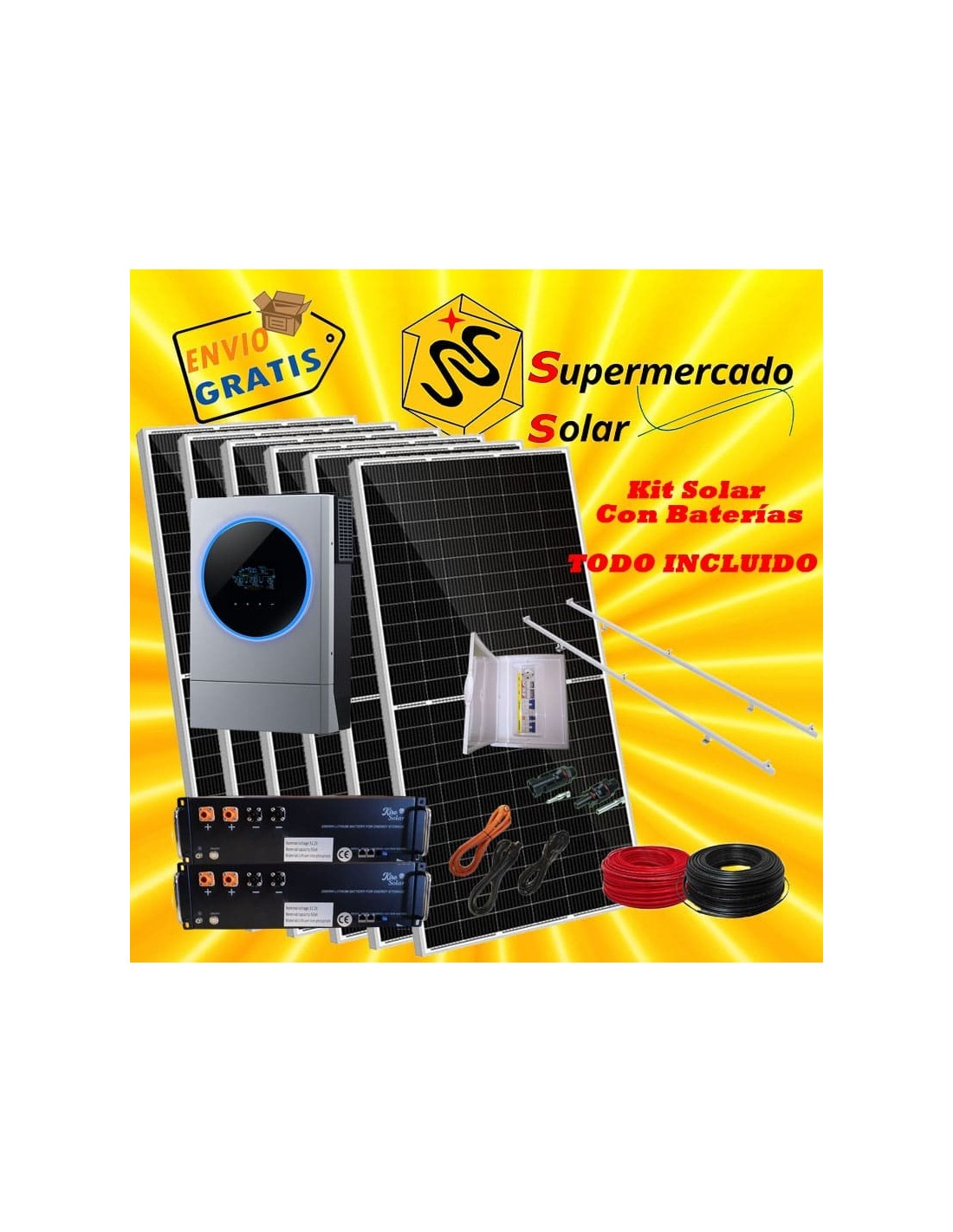 Kit Placas Solares, diseñe un kit a su medida