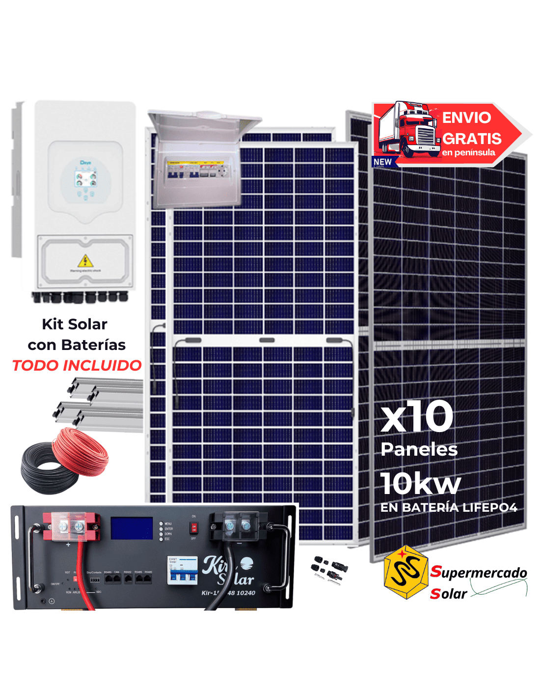Comprar Kit Solar al Mejor Precio | Instalación Autoconsumo y Aislada
