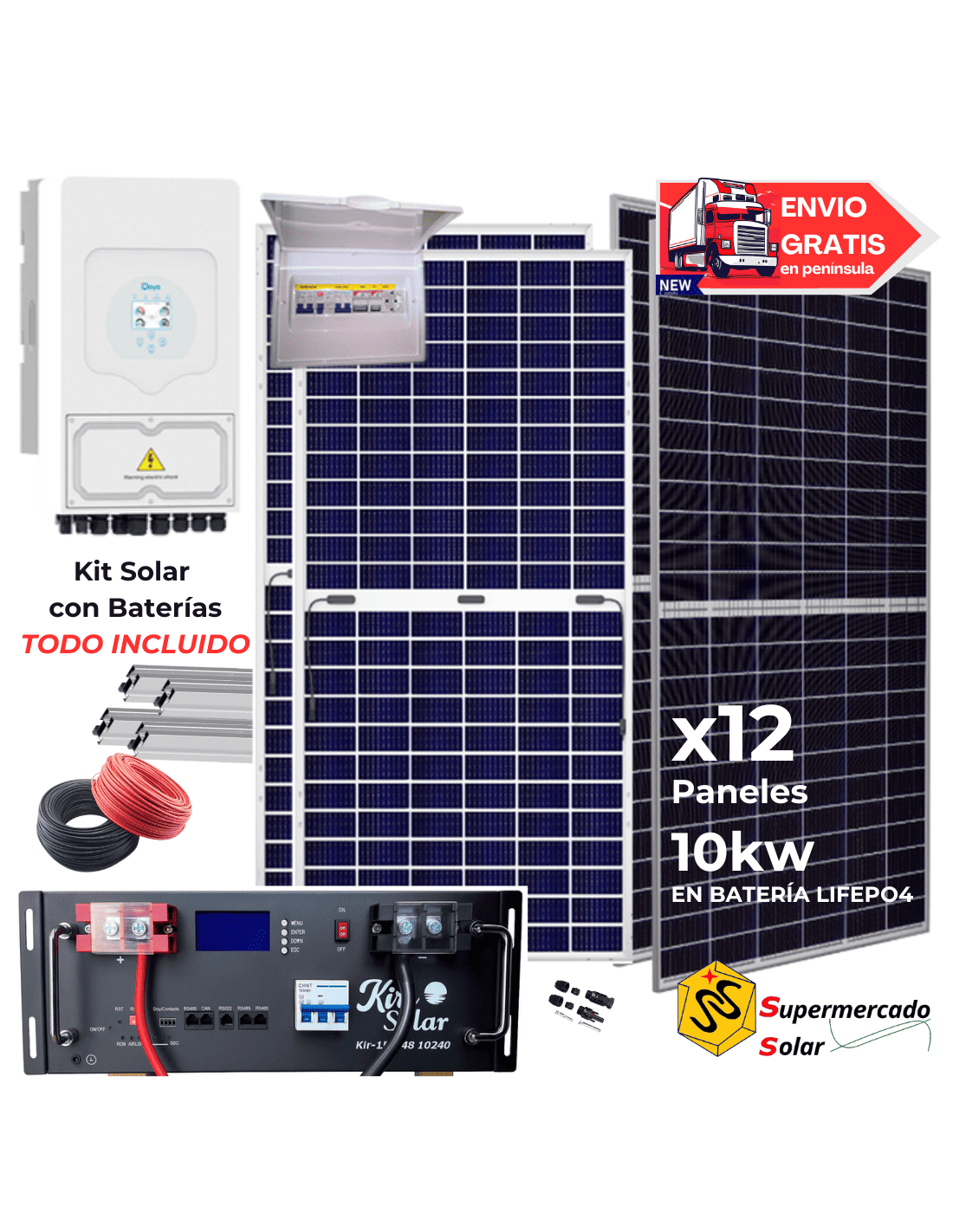 Comprar Kit Solar al Mejor Precio | Instalación Autoconsumo y Aislada